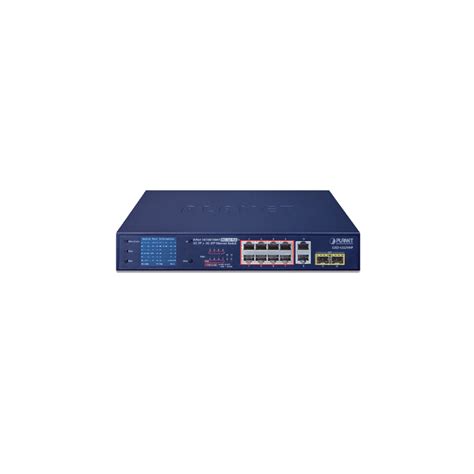 Gigabit Switch POE 8 Port 2 Port 2 Port 1000X SFP BTC