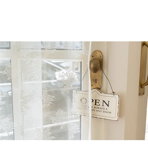 프렌치 로맨틱 레이스 가리개커튼 봉집 중문 도어 발란스 S 130x4
