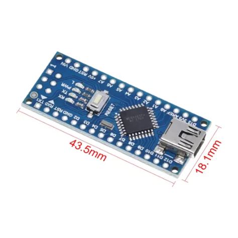 Placa Arduino Nano Conector V3 Pino Não Soldado Atmega168 à Venda Em