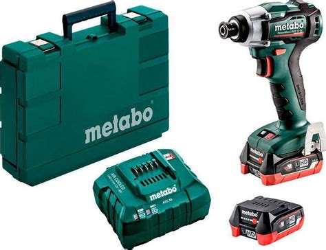 Metabo PowerMaxx SSD 12 BL Παλμικό Κατσαβίδι Μπαταρίας 12V 2x4Ah ...