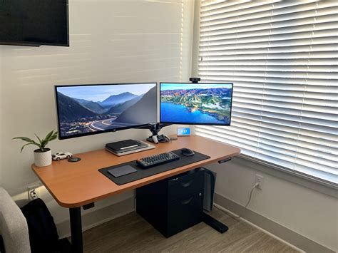 Best Ergonomic Desk Setup For Two Monitors Pro Tips Ergonomic Zone
