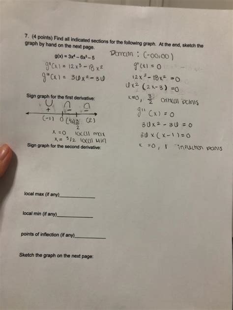 solved 7 4 points find all indicated sections for the