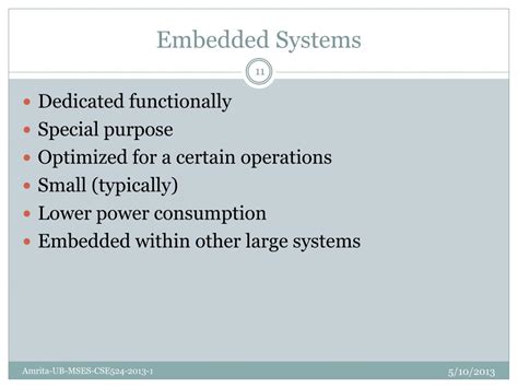 PPT CSE524 Realtime And Embedded Systems PowerPoint Presentation Free Download ID 1799005