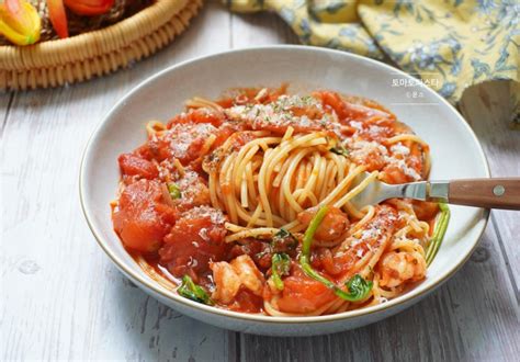 새우 토마토파스타 만들기 토마토스파게티 레시피 네이버 블로그 새우 토마토파스타 만들기 토마토스파게티 레시피 네이버 블로그