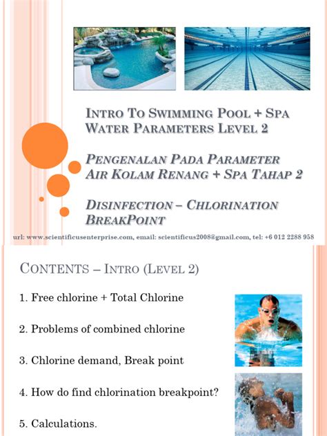 2 Pool Wtr Intro Cl2 Breakpoint Pdf Chlorine Chemical Substances