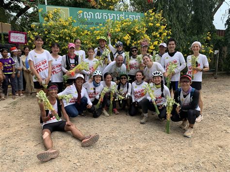 250 Km Along The Mekong 2022 Par Véronique Messina Ptea Clara Maison Des Enfants Au Cambodge