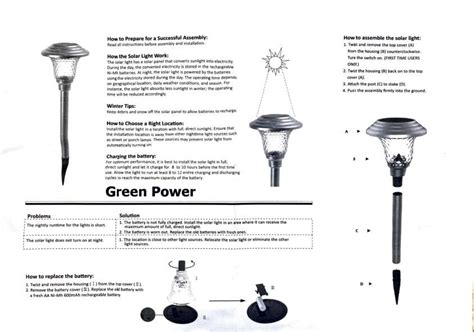 Solar Light Assembly And Installation Instructions How It Works Tips And Troubleshooting