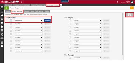 Menampilkan Atribut Tambahan Yang Sama Pada Desain Cetakan Dalam Satu Alur Transaksi Penjualan