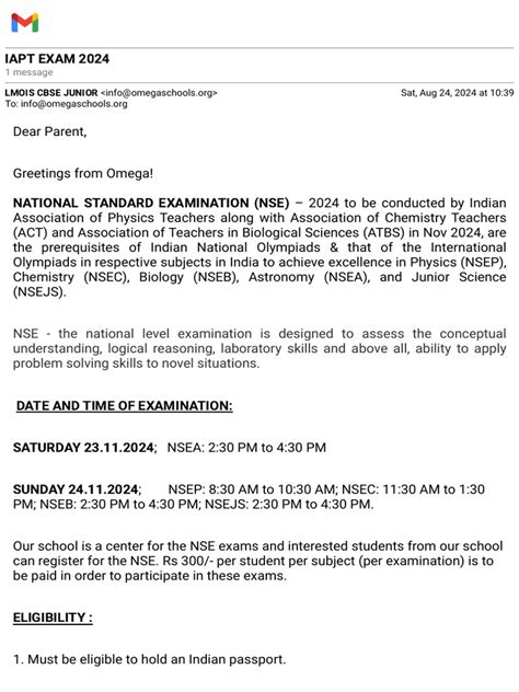Gmail Iapt Exam 2024 Pdf