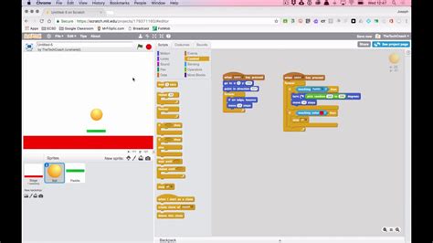 Scratch One Player Pong Youtube