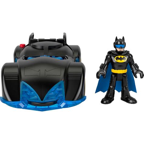 Dc Super Friends Imaginext Shake And Spin Batman And Batmobile Vehicle Set