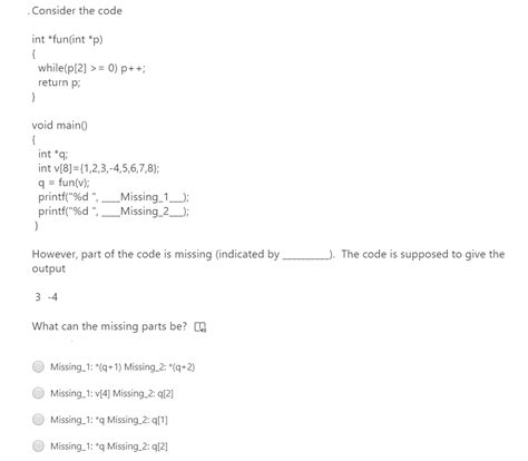 Solved Consider The Code Int Fun Int P While P Chegg