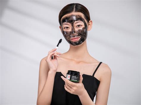 竹炭面膜模特拍摄电商视觉服务商 站酷zcool