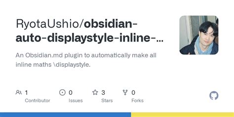github ryotaushio obsidian auto displaystyle inline math an obsidian