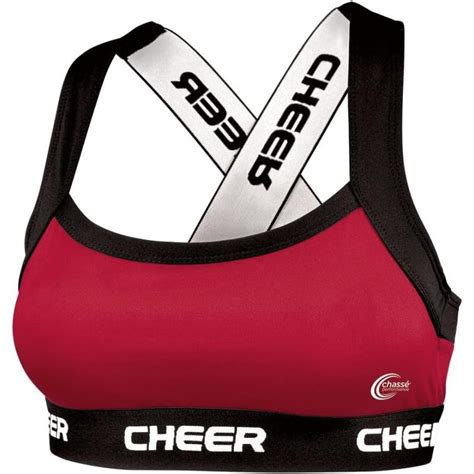 Chassé Performance C Prime 2 0 Fitted Cheerleading Practice Sports Bra