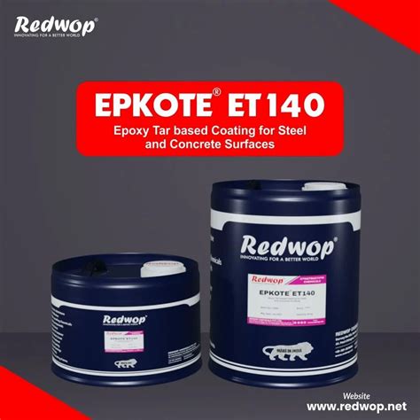 Redwop Epkote Et 140 Epoxy Tar Based Coating For Steel And Concrete Surfaces At Best Price