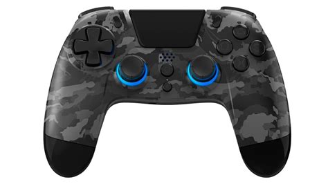 Controller Fara Fir Dark Camo Gioteck Wx4 Rgb Pentru Ps4 Pc