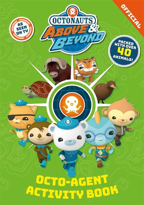 Octonauts Above And Beyond Octo Agent Activity Book By Official