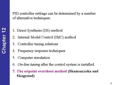 Chapter 12 Controller Tuning A Motivational Example Fig