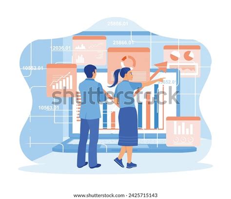 Data Science Business Analysis Strategy Big Stock Vector Royalty Free 2425715143 Shutterstock