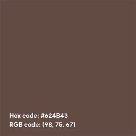 624b43 Color Name Is Liver