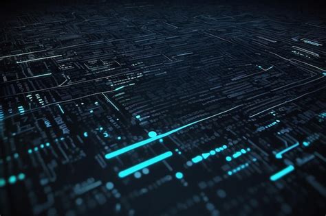 Premium Photo Binary Code Background Digital Abstract Technology