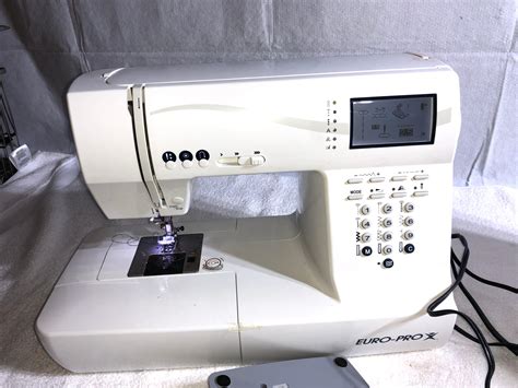 Lot Sewing Machine Euro Pro X