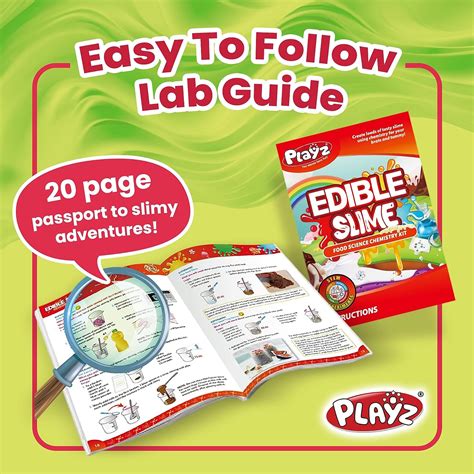 Edible Slime Candy Making Food Science Chemistry Kit Playz Fun For All Ages