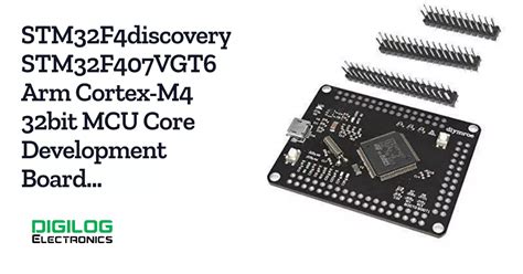 Stm32f4discovery Stm32f407vgt6 Arm Cortex M4 32bit Mcu Core Development