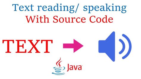 Text Reader Reading Speaking Application In Java With Source Code Youtube