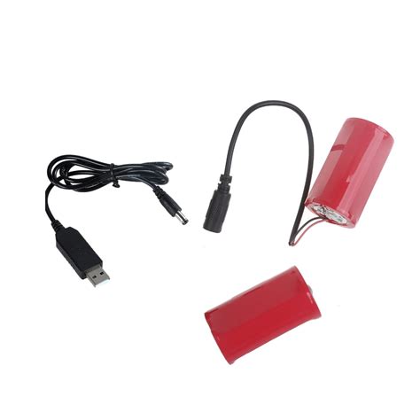 Usb 5v2a To 3v Lr20 D Battery Line 3v Lr20 D Battery Eliminating Converter Power Cable Replaces