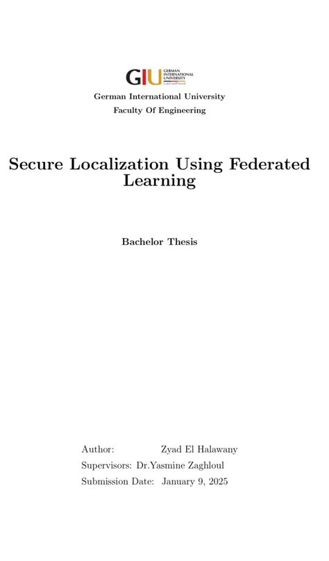 federatedlearning securelocalization machinelearning robotics