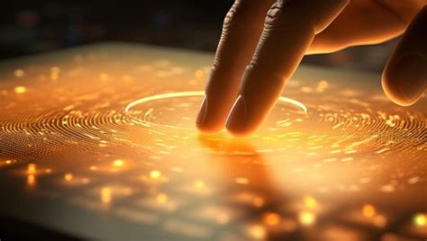 Premium Photo Digital Fingerprint Scanner Enhancing Security