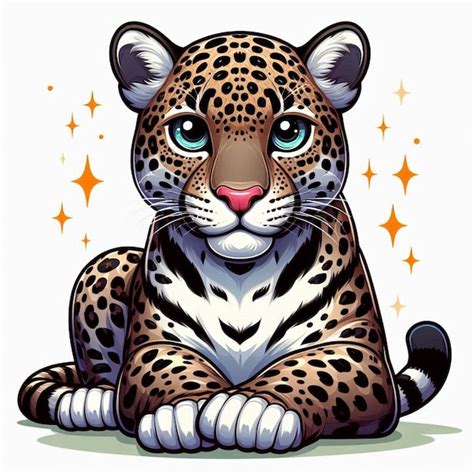 Jaguar Vector Cartoon Illustration Premium Ai Generated Vector