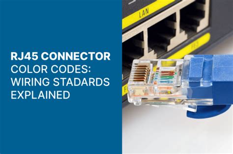 Rj45 Connector Color Codes Wiring Standards Explained Readytogocables