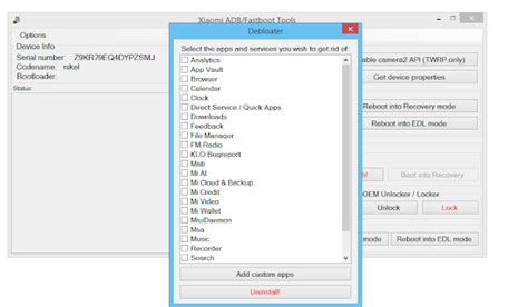 xiaomi adb fasboot tool