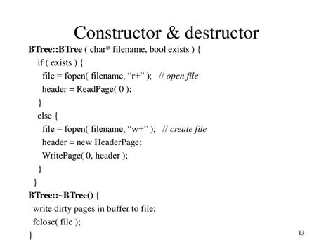 B Tree Implementation Ppt Download