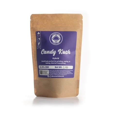 Candy Kush Hemp Flower Smalls 159 Cbd Sunset Lake Cbd