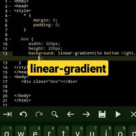 Linear Gradient Css Tutorial Shorts Html Css Youtube