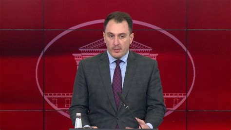 Прес конференција на министерот за дигитална трансформација Андоновски Youtube