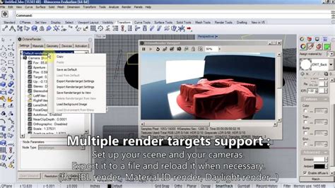 Octane Render Rhino Plug In Quick Start Tutorial Mesh Tool Tutorial Rendering