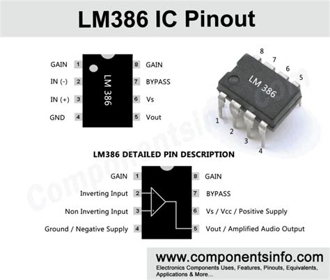 Lm386 Audio Amplifier Arduino Shop