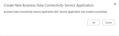 Create Business Data Connectivity Service Bcs Application In Sharepoint 2016 Sharepoint Diary