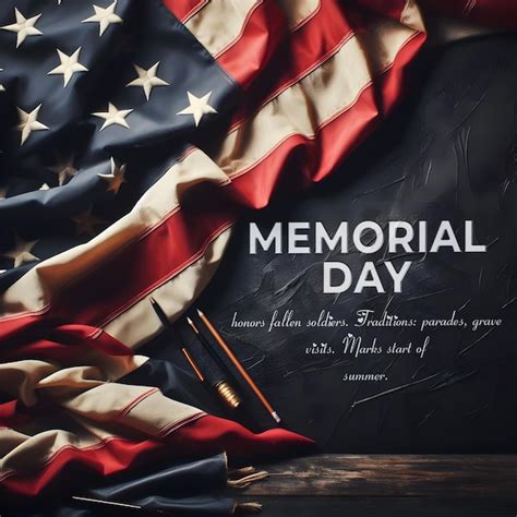 Premium Psd Memorial Day Poster Psd Template