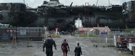 Helicarrier Scrapyard MCU Location Scout MCU Location Scout