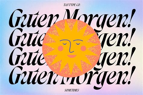 Bold Display Typeface On Behance