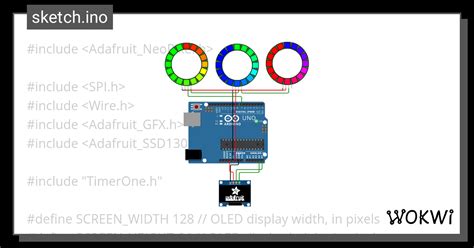 Sketch Ino Wokwi ESP32 STM32 Arduino Simulator