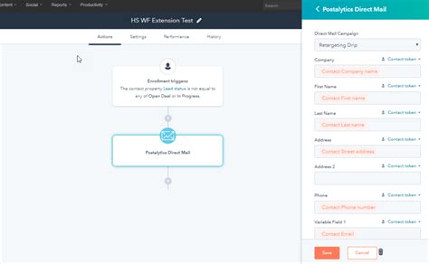 HubSpot Workflow Extensions Explained Postalytics