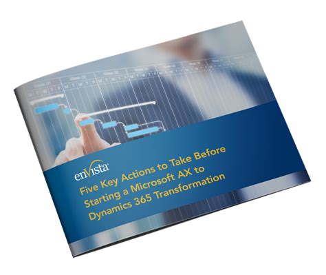 Five Key Actions To Take Before Starting An Ax To D365 Transformation