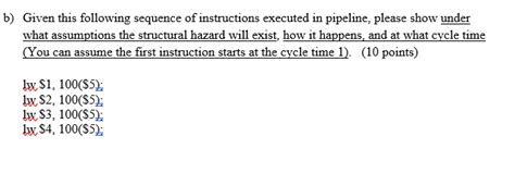 Solved Here Are Questions Regarding Pipeline MIPS Chegg